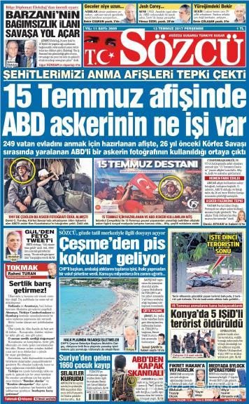 Gazeteler o afişleri nasıl gördü?