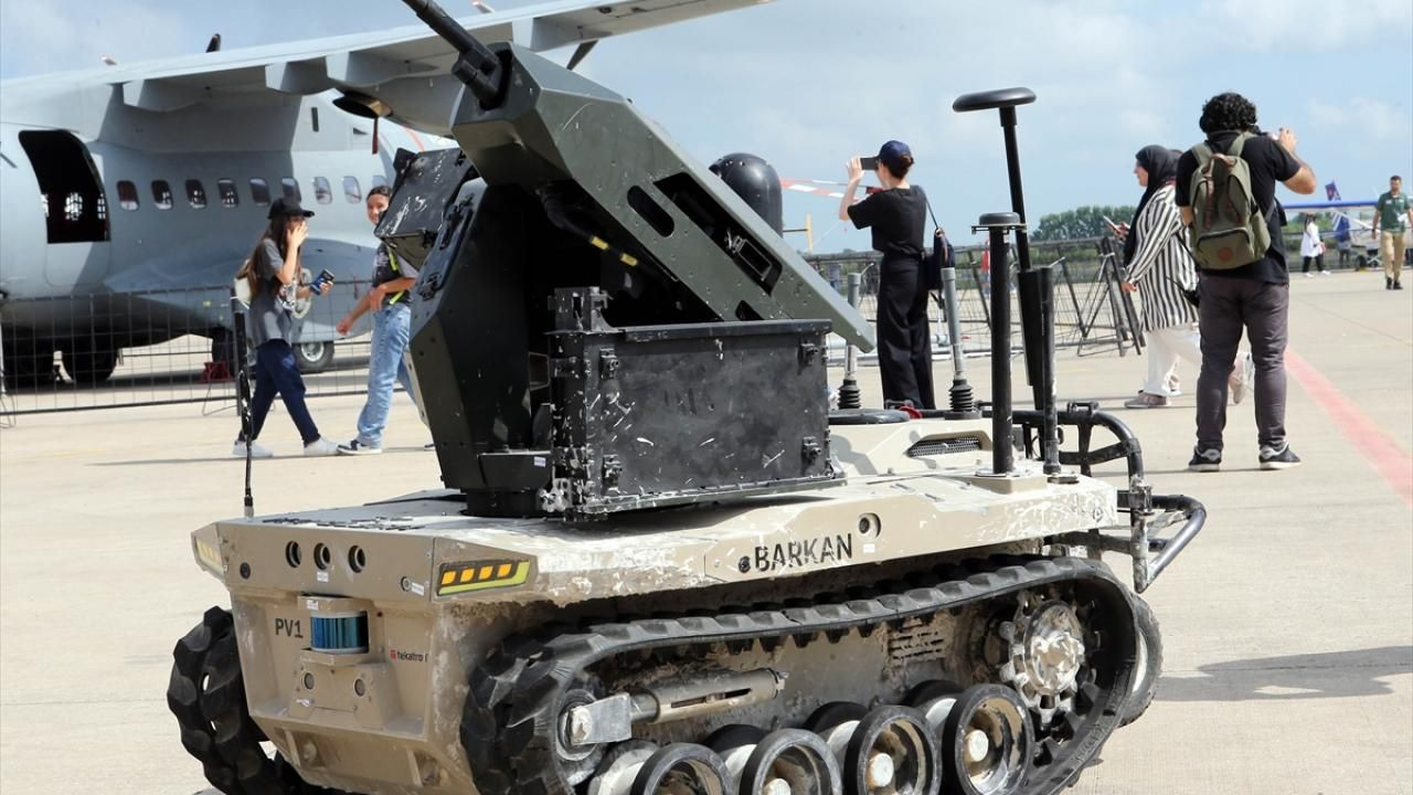 İşte Türkiye'nin robot askeri "Barkan" HAVELSAN tarafından geliştirilen ...