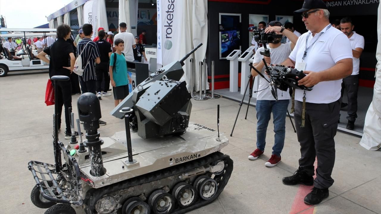 İşte Türkiye'nin robot askeri "Barkan" HAVELSAN tarafından geliştirilen ...