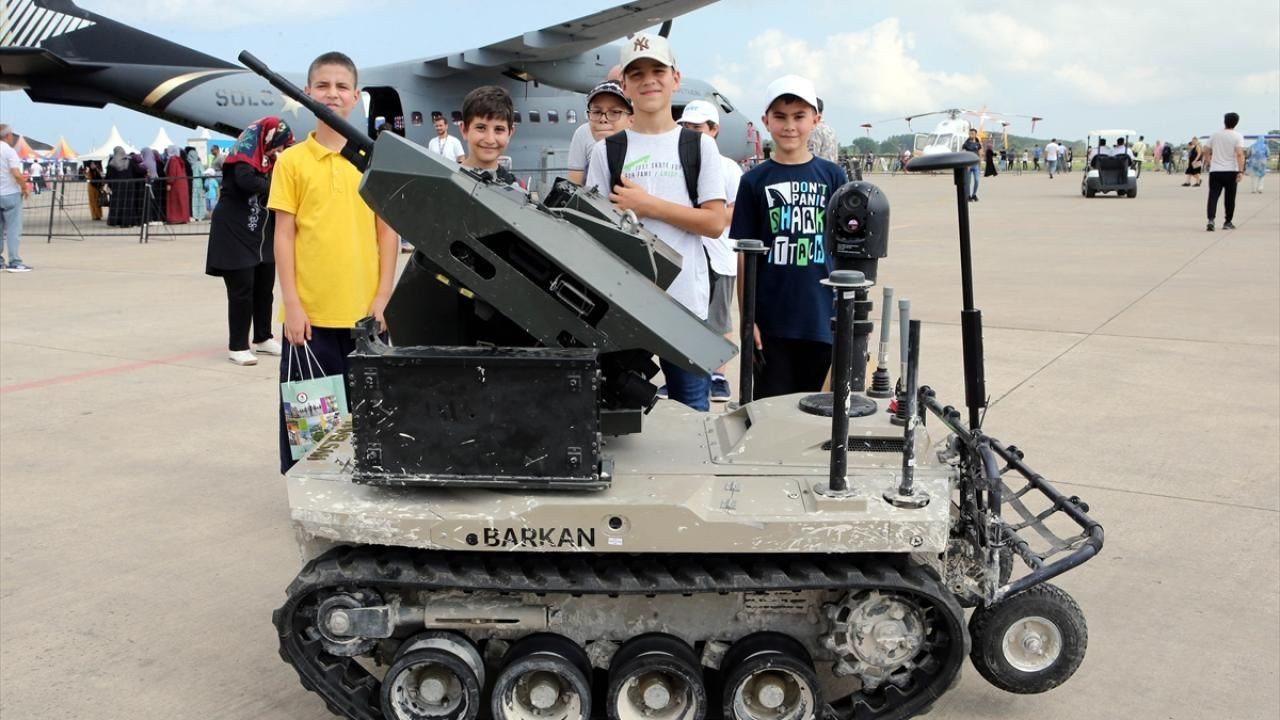 İşte Türkiye'nin robot askeri "Barkan" HAVELSAN tarafından geliştirilen ...