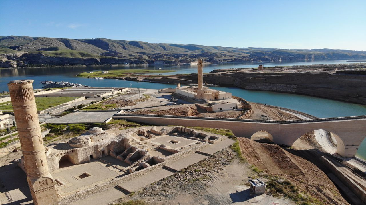 Yılın 9 ayında turizme müsait olan Hasankeyf'te restorasyon çalışmaları ...