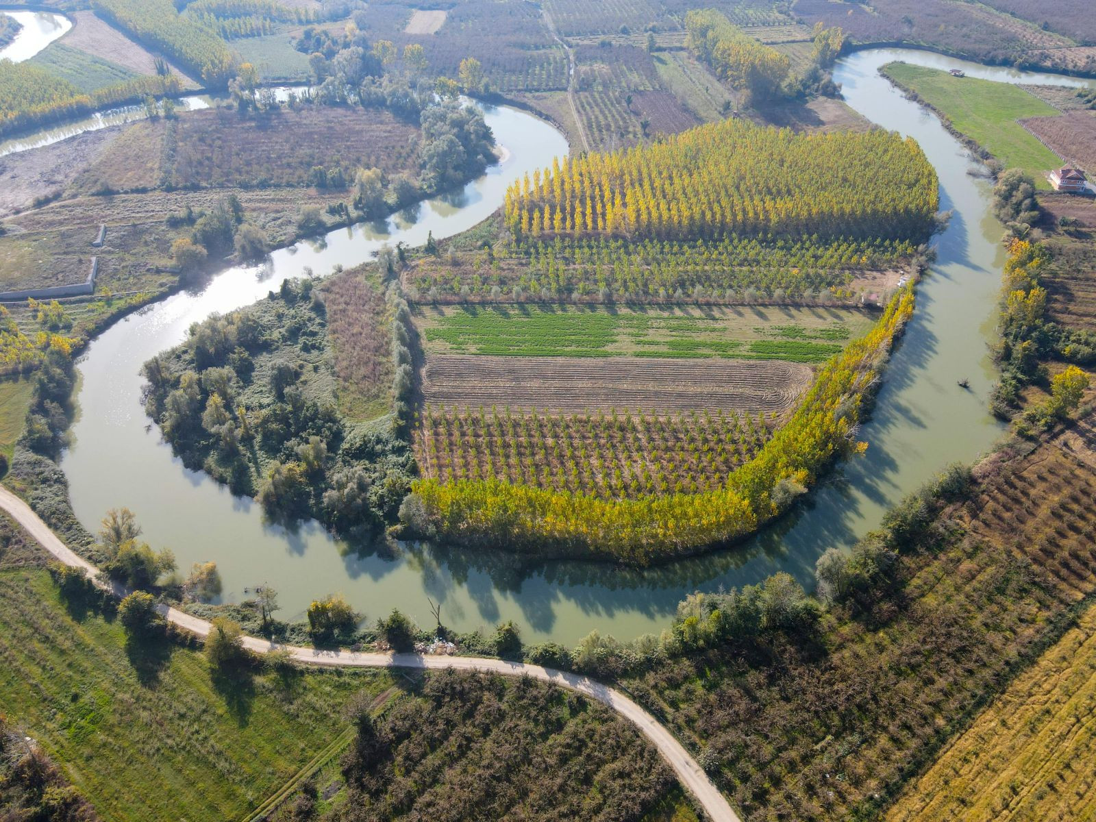 Melen Çayı'nda sonbahar