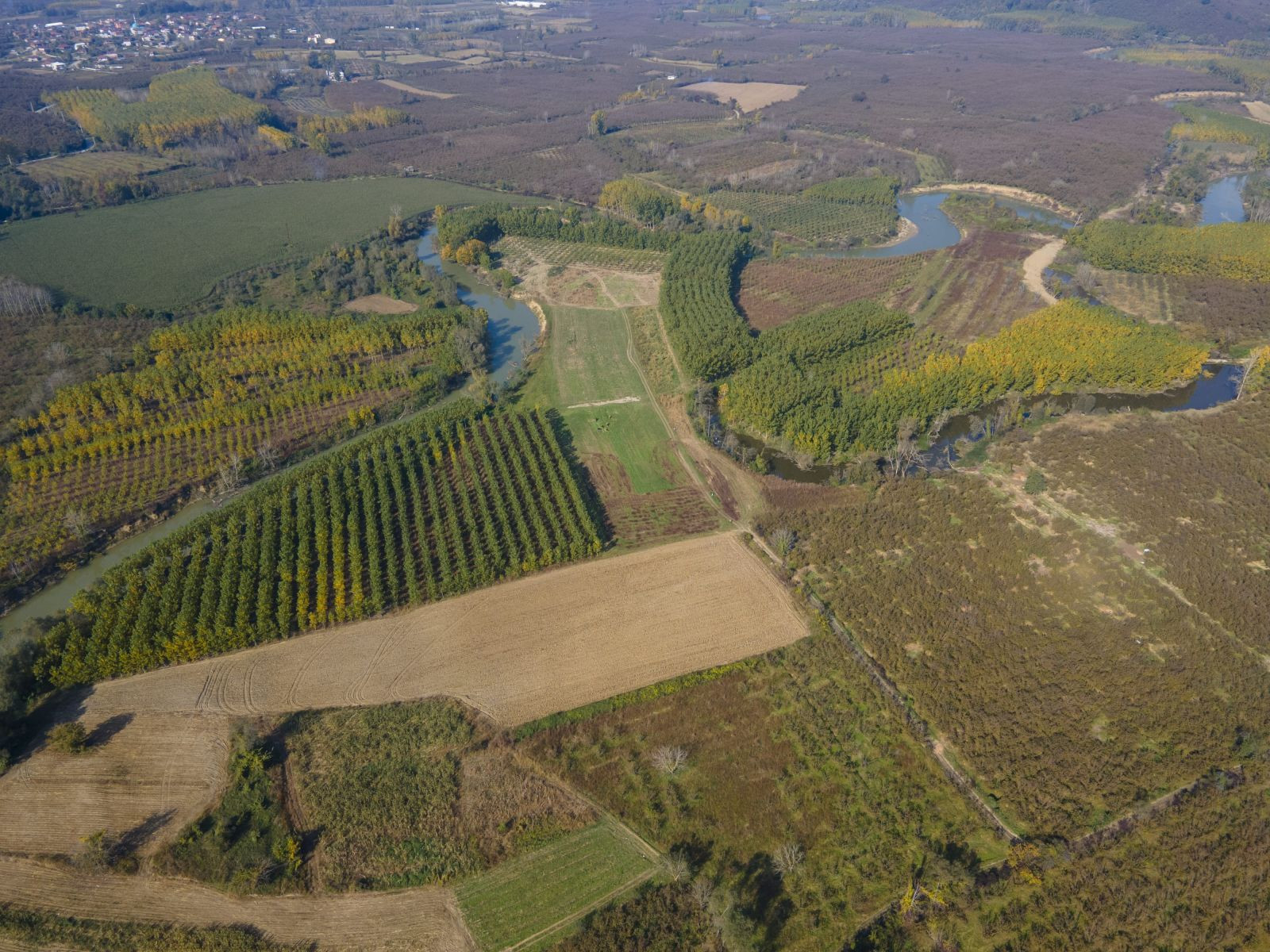 Melen Çayı'nda sonbahar