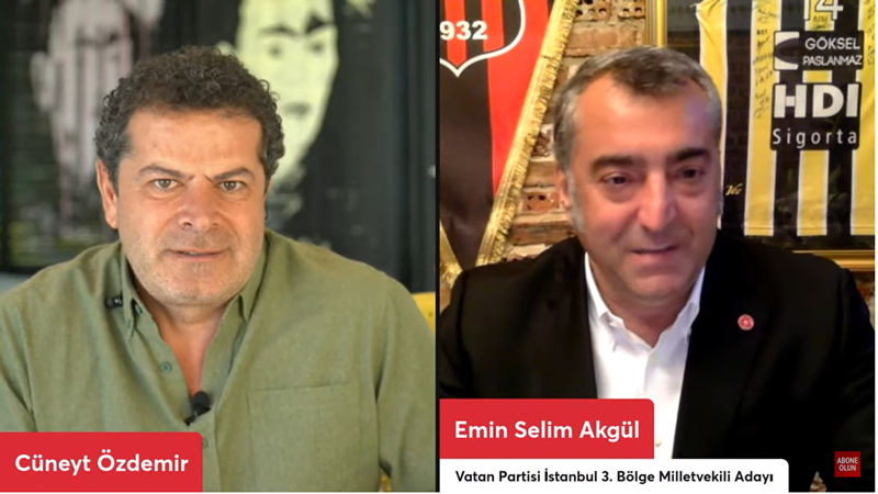Vatan Partisi İstanbul Milletvekili Adayı Emin Selim Akgül: Halkın ...
