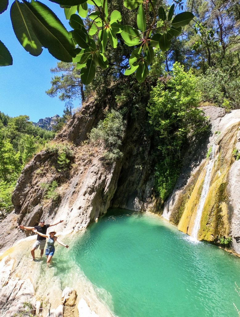 Antalya'daki gizli şelale Gelin Şelalesi, antalya gezilecek, gelin ...