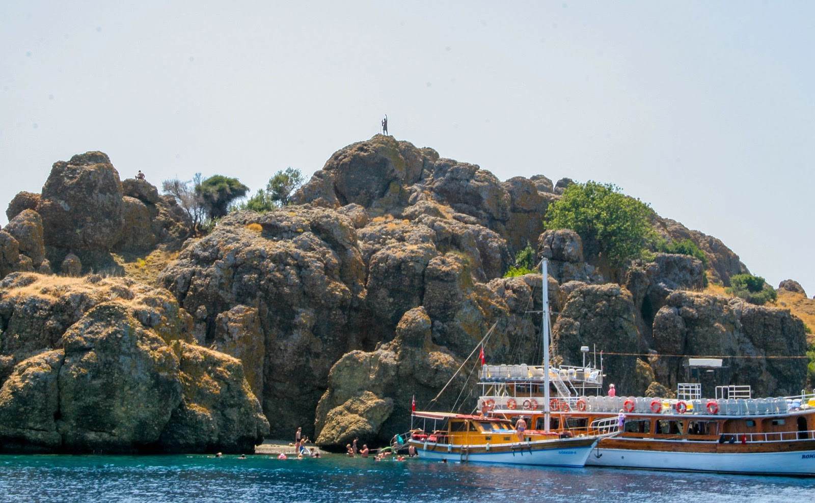 Marmaris'in saklı güzelliği Aşk Adası, dişlice adası, aşk adası ...