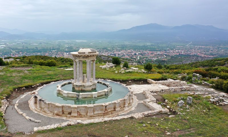 Kibyra Antik Kenti'nde 1300 yıl sonra bir ilk, kibyra antik kenti ...