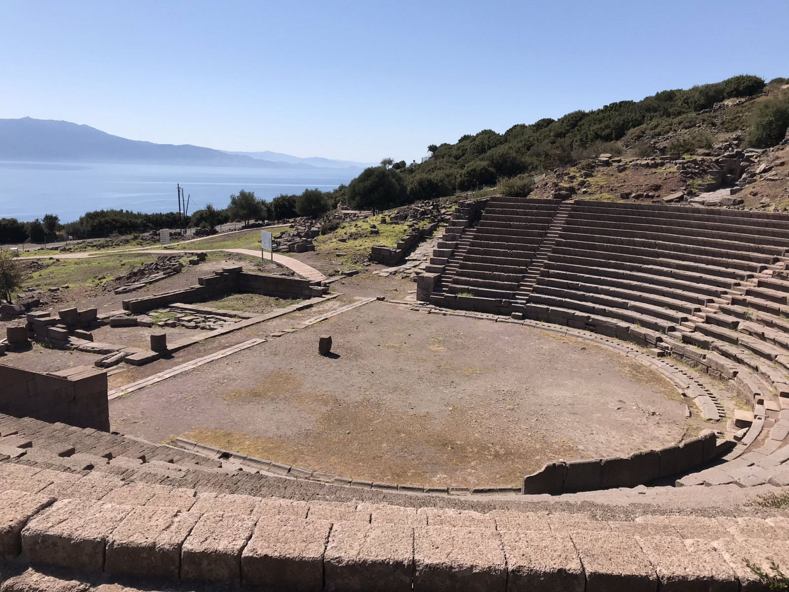 Assos’ta Gezilecek Yerler, Assos Plajları, Behramkale Köyü, Assos Antik ...