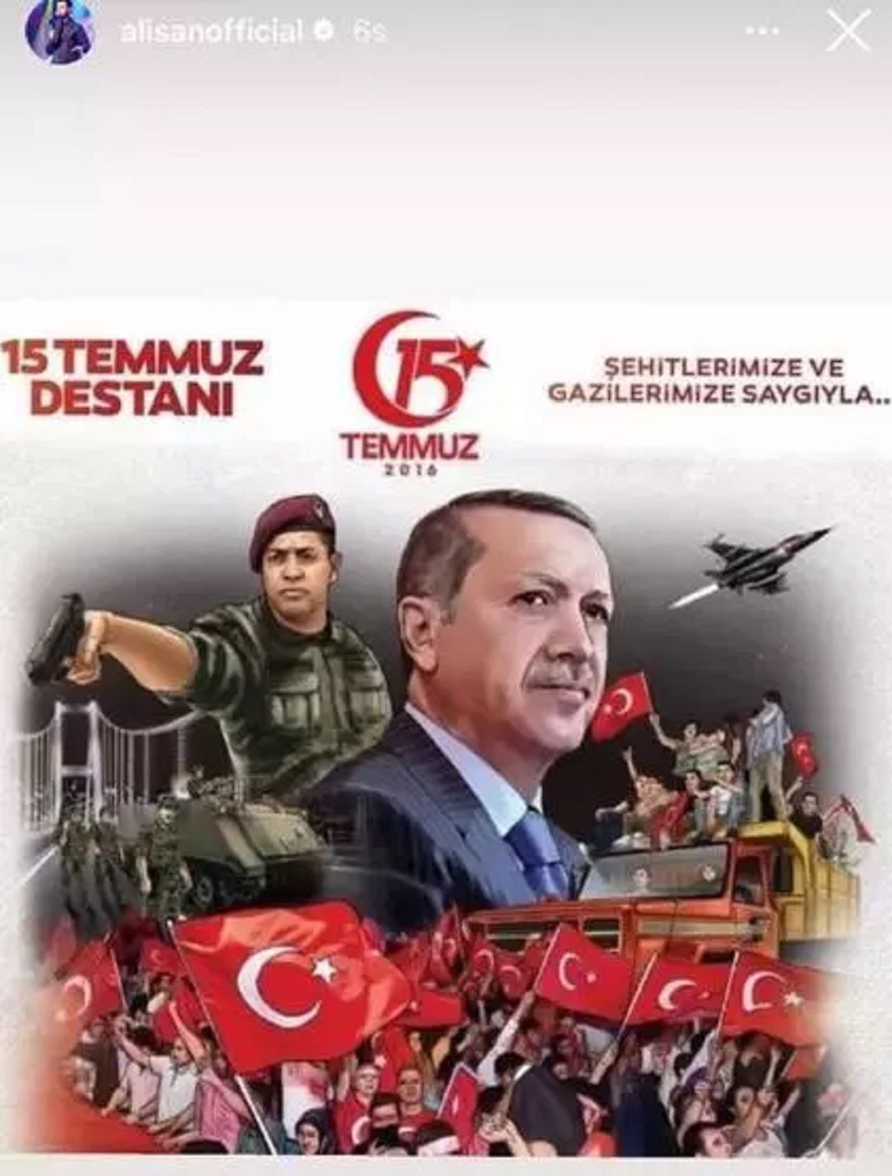 Ünlü isimlerden 15 Temmuz Demokrasi ve Milli Birlik Günü mesajları