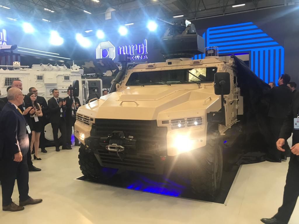 Türk Savunma Sanayisi NMS Light (YÖRÜK 4X4 Hafif Zırhlı Araç) ile ...