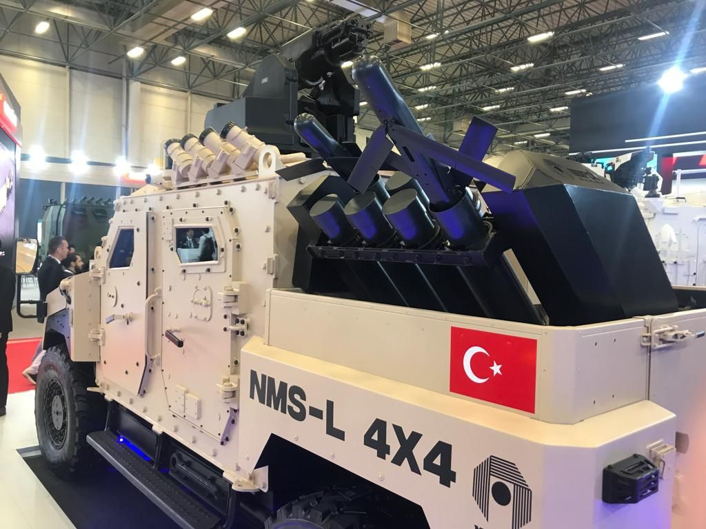 Türk Savunma Sanayisi NMS Light (YÖRÜK 4X4 Hafif Zırhlı Araç) ile ...
