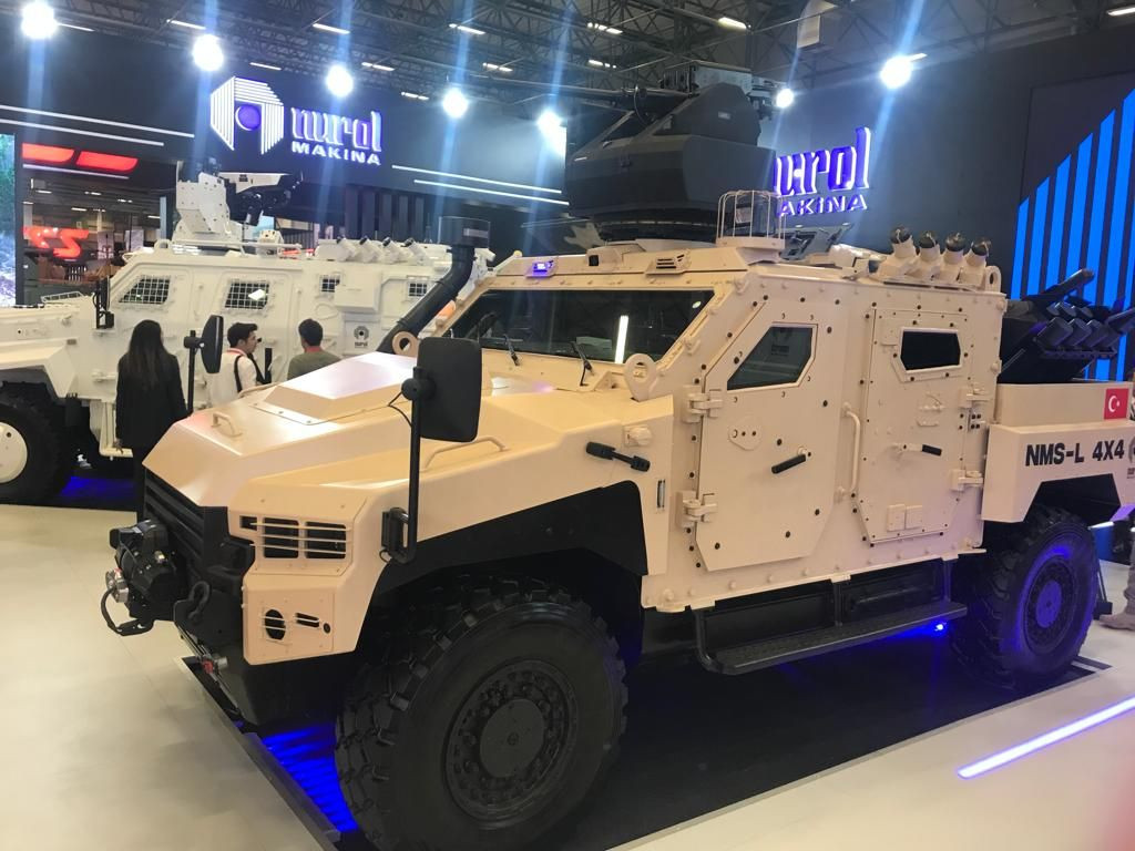 Türk Savunma Sanayisi NMS Light (YÖRÜK 4X4 Hafif Zırhlı Araç) ile ...